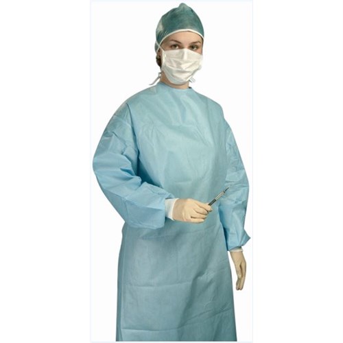 HS-9883775S - Sterile Gown HENRY SCHEIN Surgical Blue XL Each ...