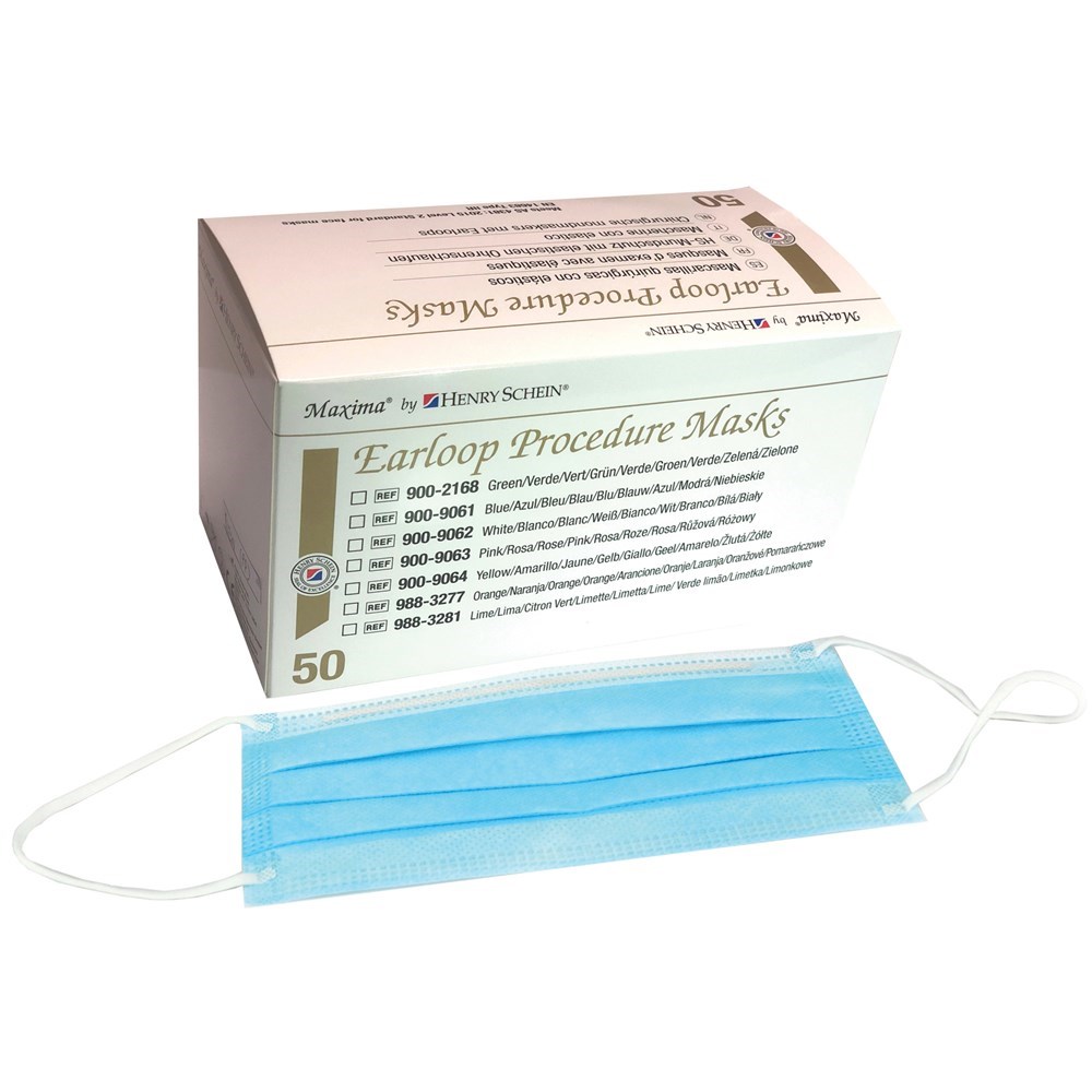 HS-9009061 - MAXIMA Mask Blue Earloop Lv2 Box of 50 - Healthcare Xpress ...