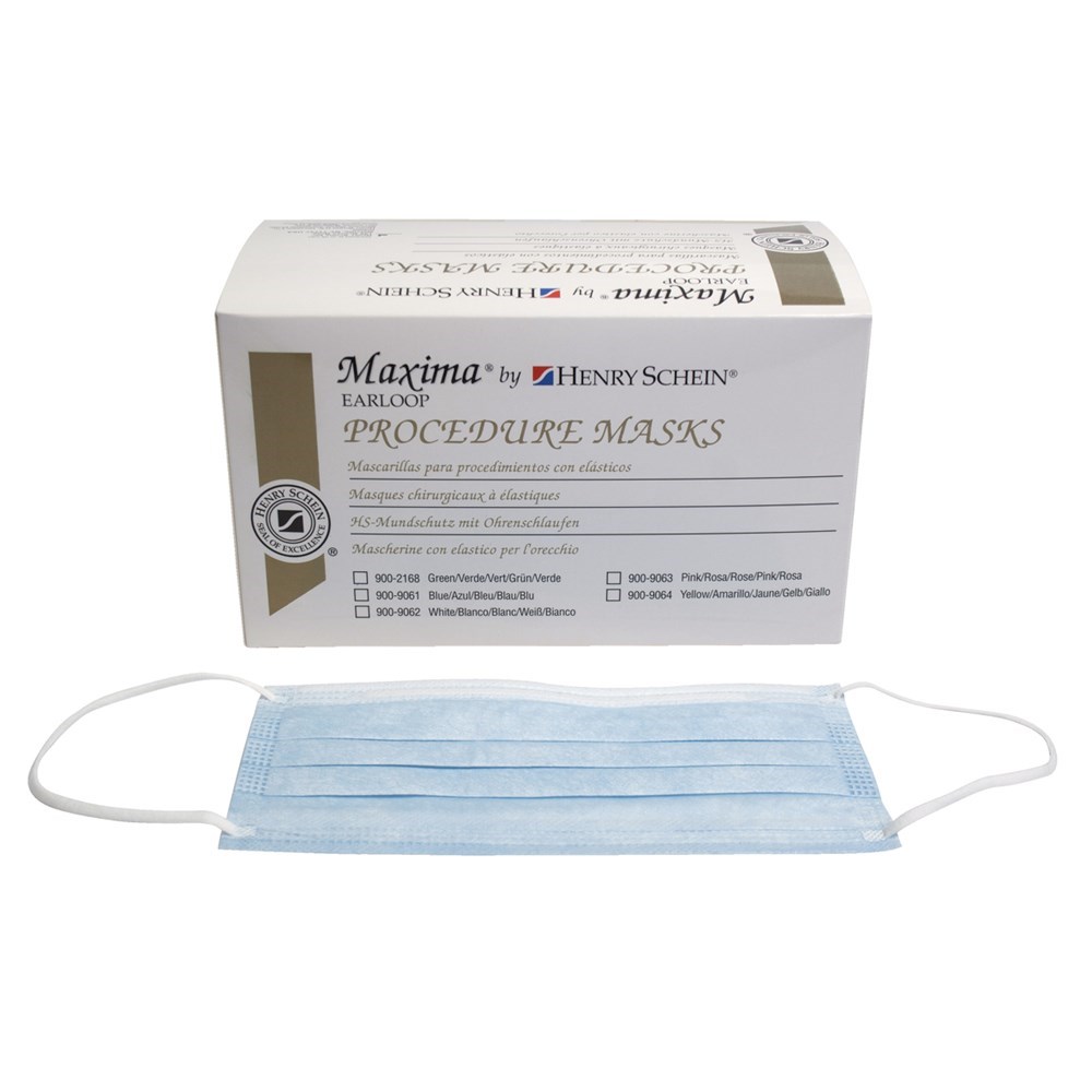 HS-9009061 - MAXIMA Mask Blue Earloop Lv2 Box of 50 - Healthcare Xpress ...