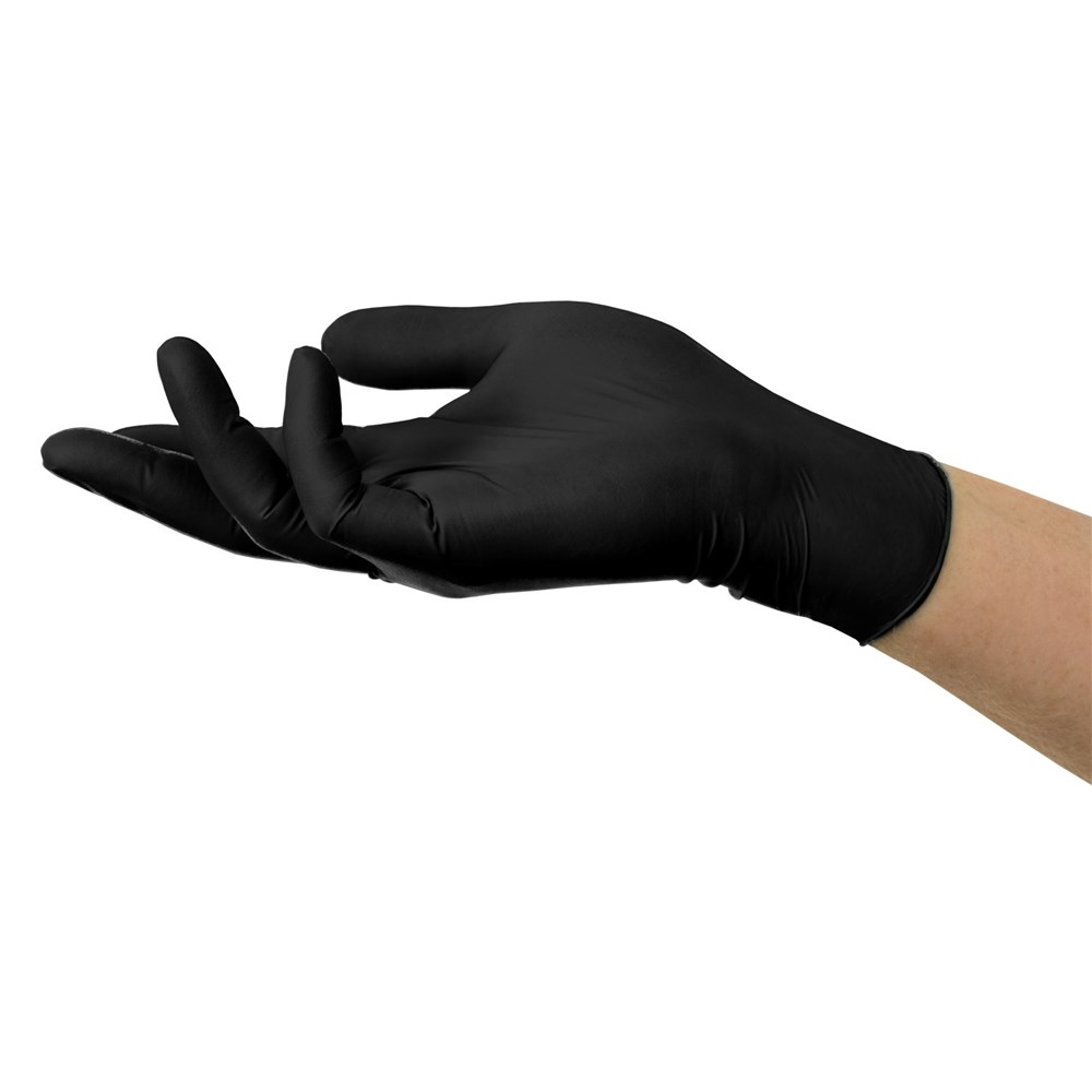 AN-93-732XXL - MICROFLEX MidKnight TOUCH Black Nitrile Gloves XXL x 90 ...